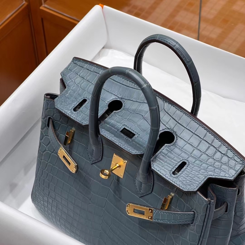 【God Factory】 HERMES Birkin 25CM 1P Niloticus Full handmade Birkin ...